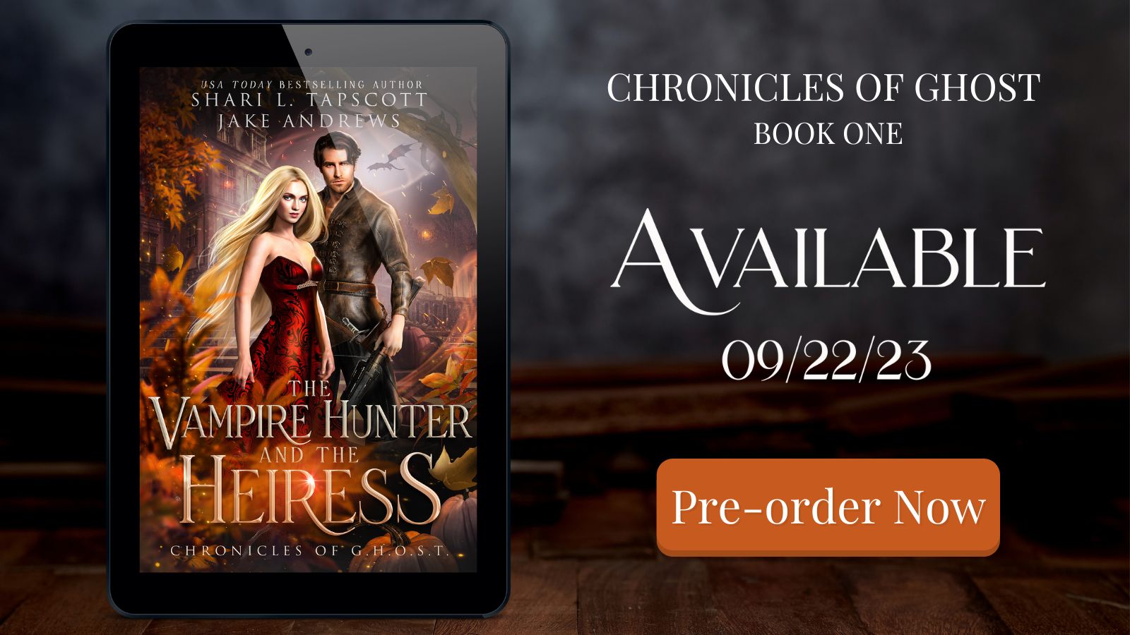 Sneak Peek — The Vampire Hunter and the Heiress – Shari L. Tapscott