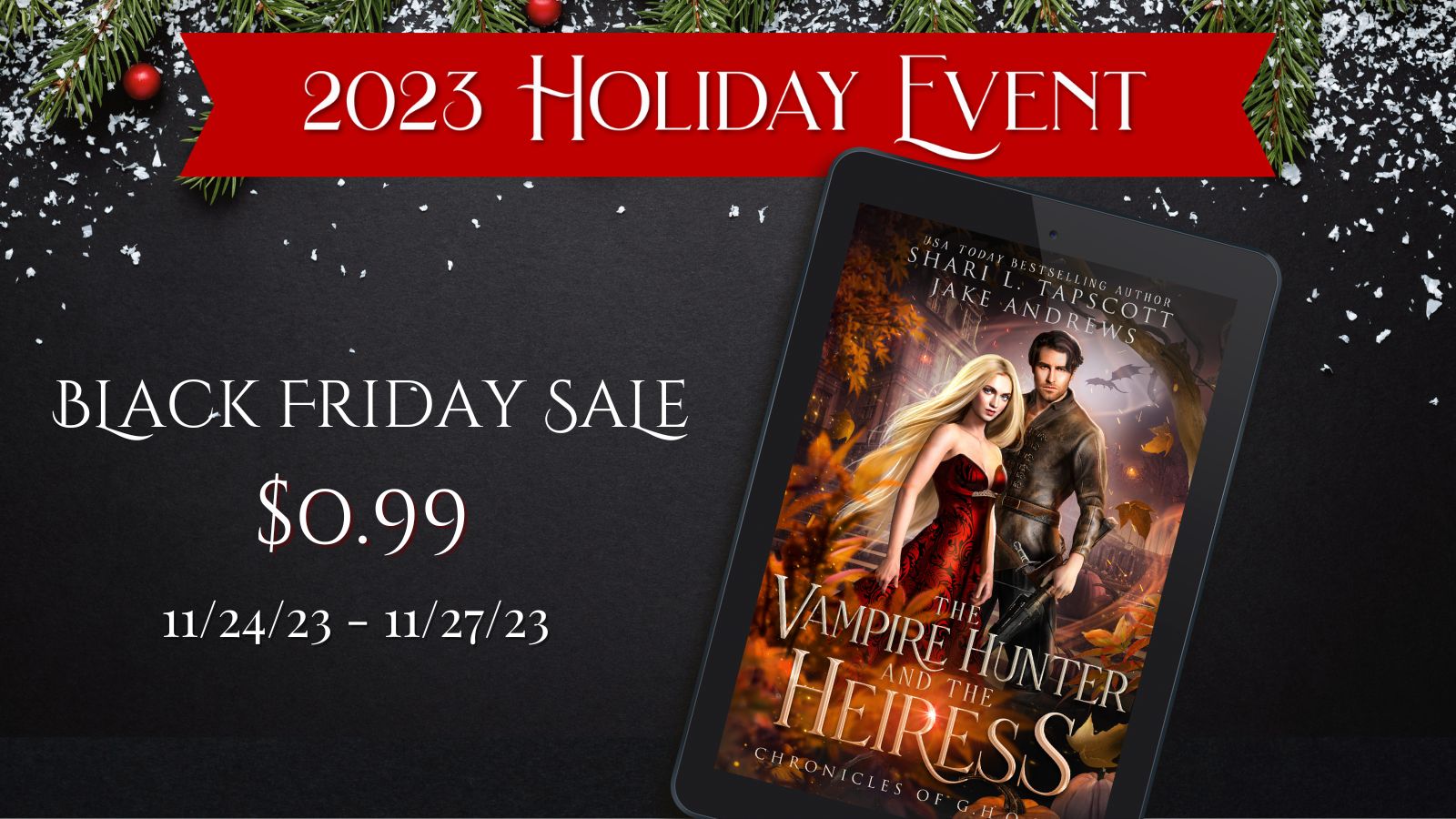 Last Day of The Vampire Hunter $0.99 Sale – Shari L. Tapscott